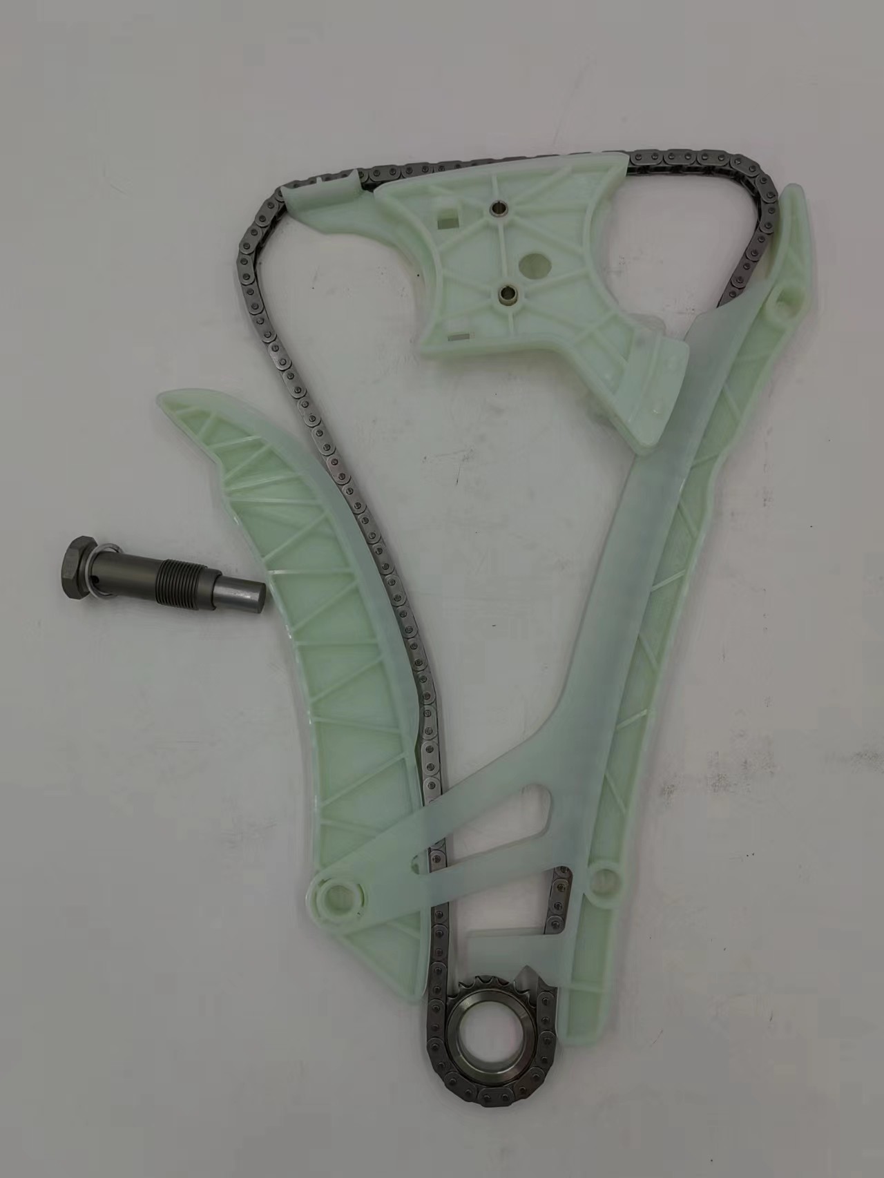 Smooth Timing Chain Kit Without Burrs Pa66 Guide Rails 50crva Rolled Steel